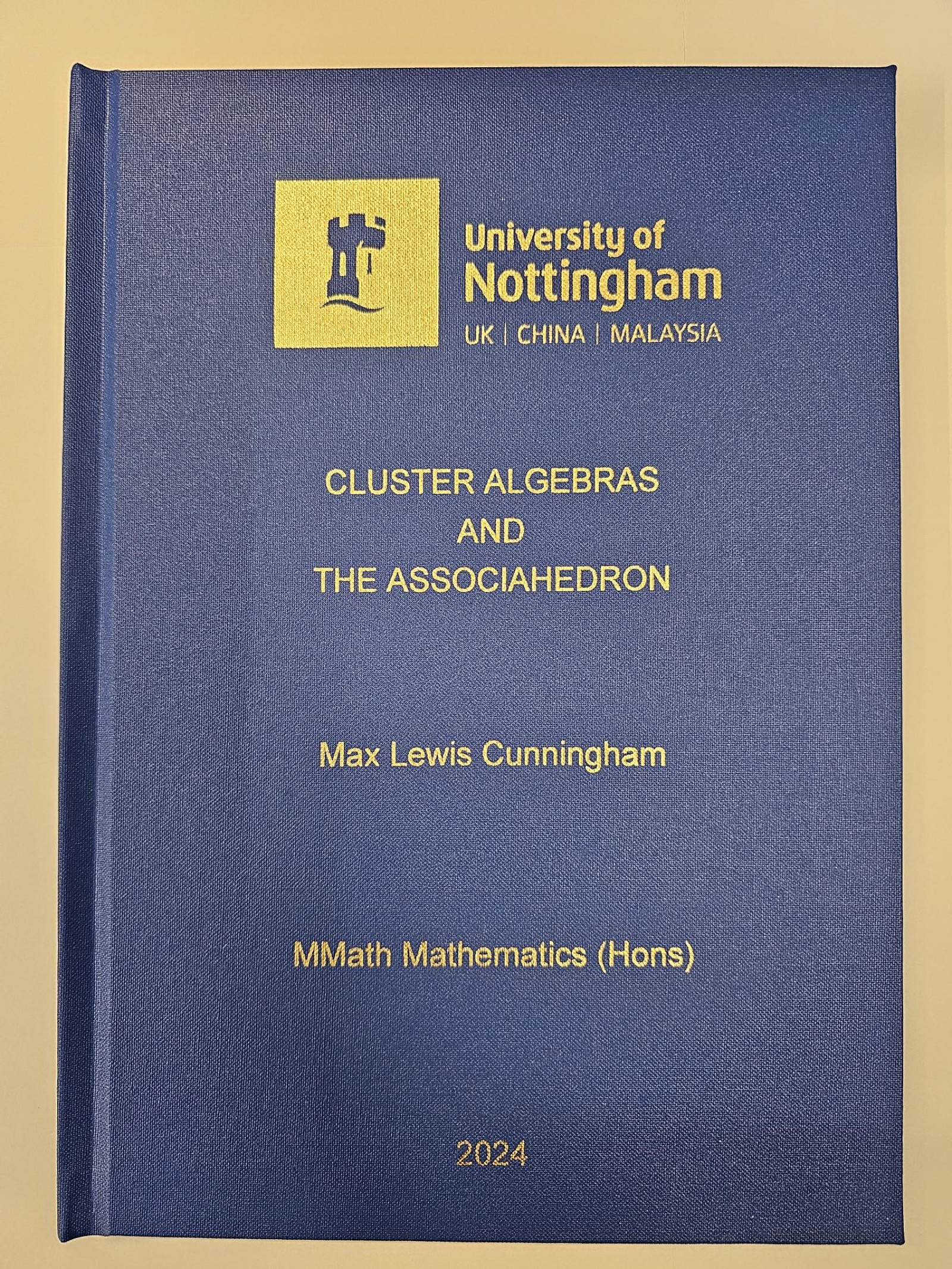 Thesis binding | Helix Binders