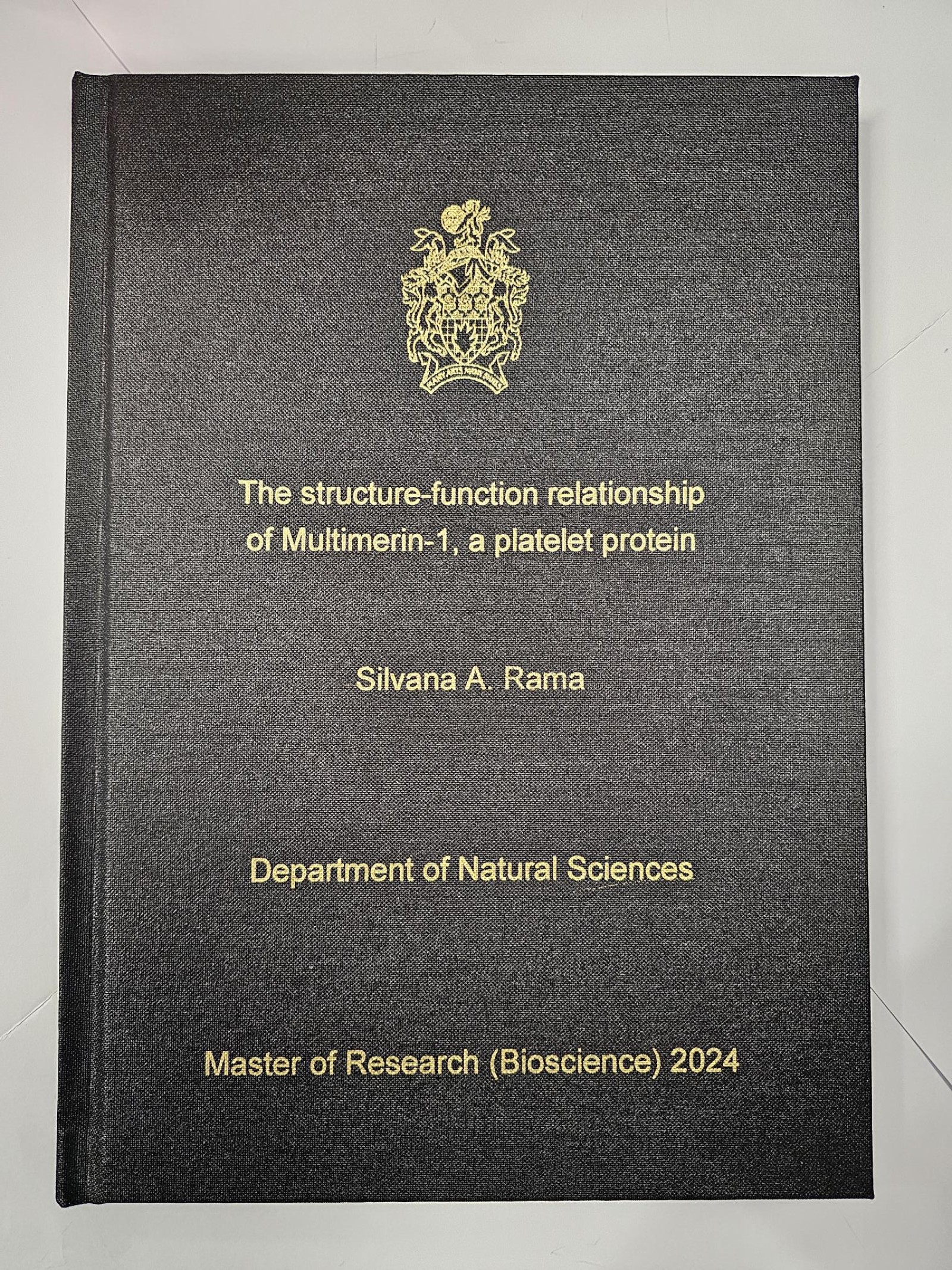 Thesis binding | Helix Binders