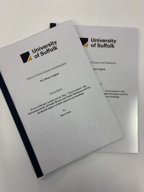 Printing and Binding of Thesis / Dissertations | News | Helix Binders